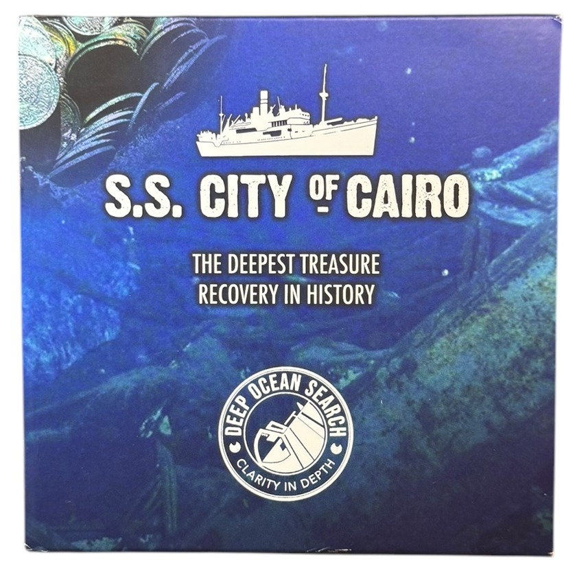 Pre-owned S.S City Of Cairo Deepest Treasure Recovery In History ...
